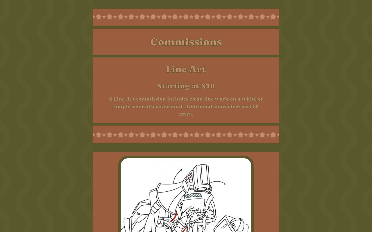 Line Art Commission